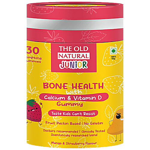 Buy The Old Natural Bone Health Fruit Pectin Based Gummies - Tempting ...
