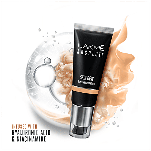 Buy Lakme Absolute - Skin Dew Serum Foundation, Nourished & Hydrated Online at Best Price of Rs ...