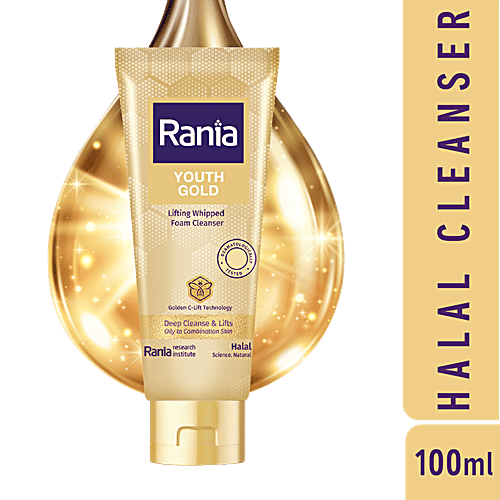 Buy Rania Youth Gold - Lifting Whipped Foam Cleanser, Deep Cleanse ...