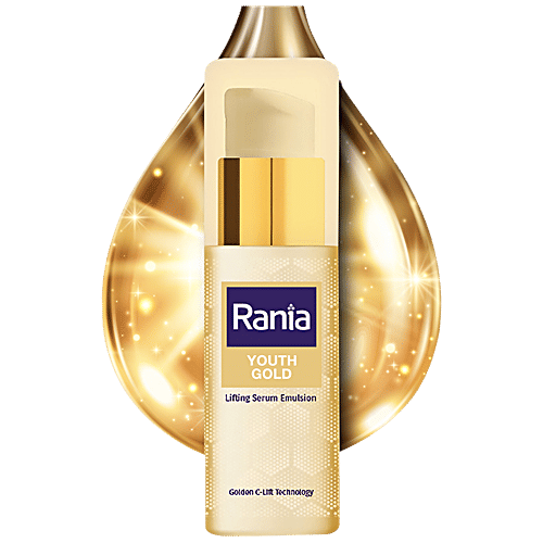 Buy Rania Youth Gold - Lifting Serum Emulsion, Non-oily, Lightweight ...