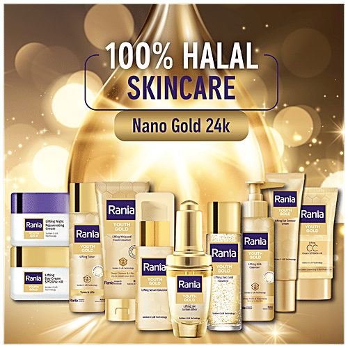 Buy Rania Youth Gold - Lifting 24K Golden Elixir, Penetrates 12 Skin ...