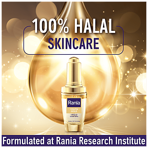 Buy Rania Youth Gold - Lifting 24K Golden Elixir, Penetrates 12 Skin ...