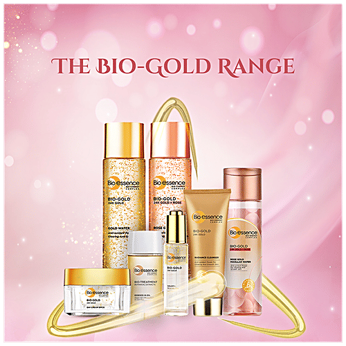 Buy Bio-essence Bio-Gold Gold Water Essence - With Rose, For Glowing ...