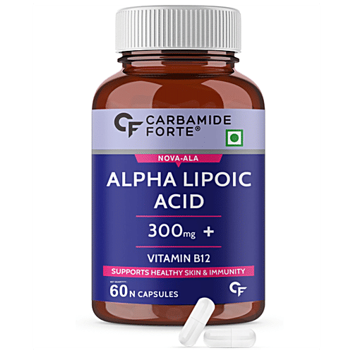 Buy Carbamide Forte Alpha Lipoic Acid 300mg Capsules - Vitamin B12 ...