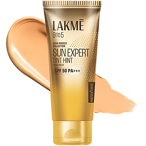 Buy Lakme Sun Expert Tinted Sunscreen - SPF 50, PA+++, Natural Tone, Ultramatte Online at Best ...