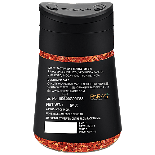 Buy Orika Red Chilli Flakes Sprinkler - With Seeds, Pure, Naturally ...
