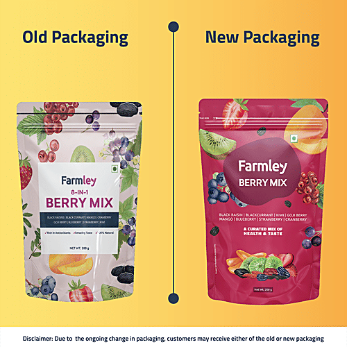 Buy Farmley 8-In-1 Berry Mix - Rich In Protein, Perfect Snack Online at ...