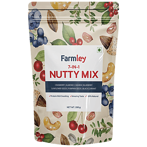 Buy Farmley 7-In-1 Nutty Mix - Rich In Protein, Perfect Snack Online at ...