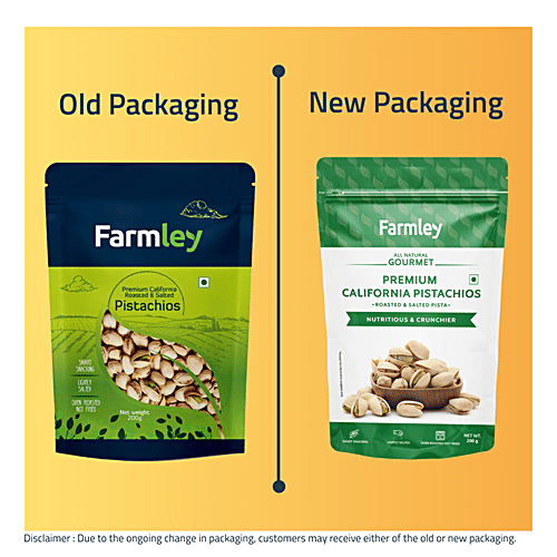 Buy Farmley Premium California Roasted & Salted Pistachios - Smart ...