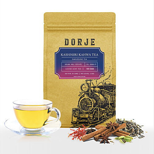 Buy Dorje Kashmiri Kahwa Darjeeling Tea - Refreshing, Aromatic Online at Best Price of Rs 399 ...