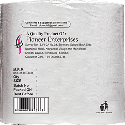 Buy New Soft n Silky Luxury Toilet Tissues - 2 Ply, Super Absorbent ...