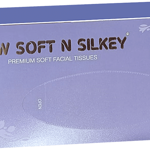 Buy New Soft n Silky Premium Soft Facial Tissues - 2 Ply, Highly ...