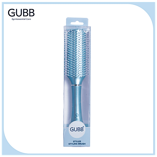 Buy Gubb Styling Hair Brush - Styler Range, Ball-tipped Nylon Bristles ...