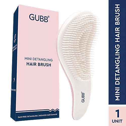 Buy Gubb Mini Detangling Brush - For Pain Free Styling, Reduce Hair ...