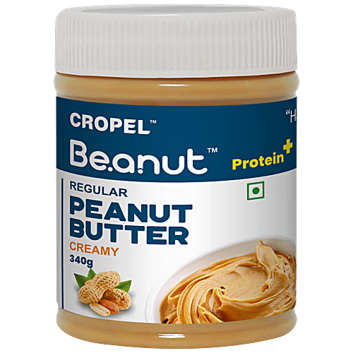 Buy Beanut Regular Peanut Butter - Creamy, Rich In Protein & Fibre, No ...