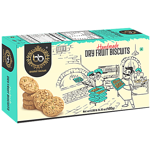 Buy Bharat Bazaar Dry Fruit Biscuits Online at Best Price of Rs 250 ...