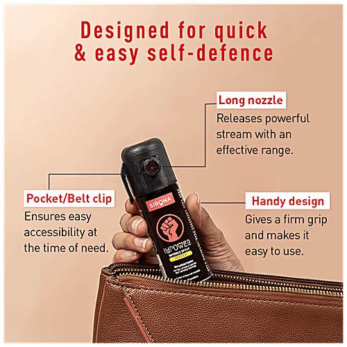 Buy IMPOWER Self Defence Pepper Spray for Woman Safety - 55 ML (Pack of ...