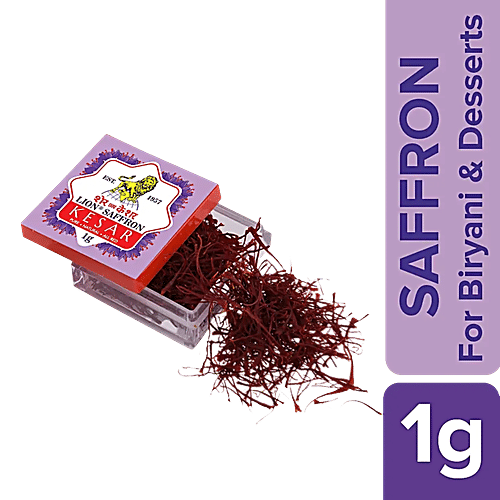Buy Lion Saffron Kesar - Pure, Natural, Used For Cooking Biryani ...