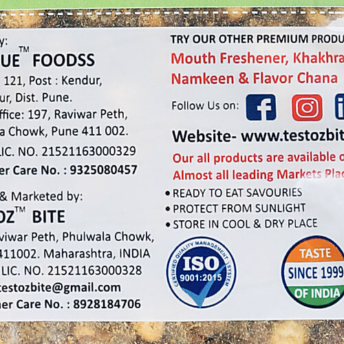 Buy TESTOZ Cheese Chana - Ready To Eat Savoury Online at Best Price of ...