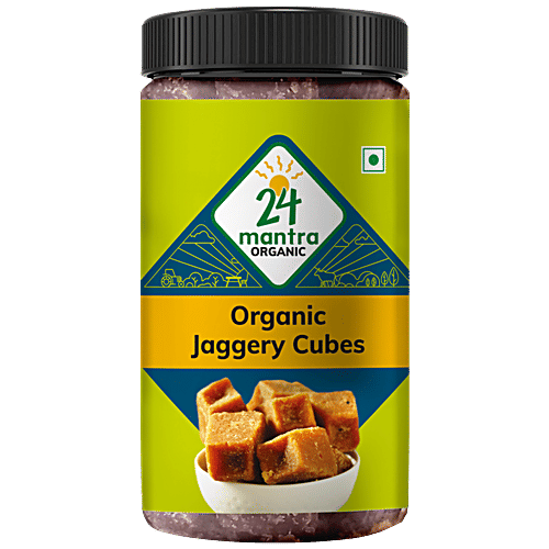 Buy 24 Mantra Organic Jaggery Cubes Online at Best Price of Rs 250 ...