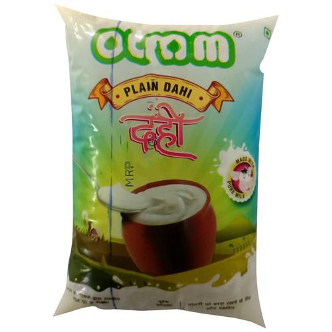 Buy OSAM Plain Curd/Dahi - Rich In Calcium & Protein Online at Best ...