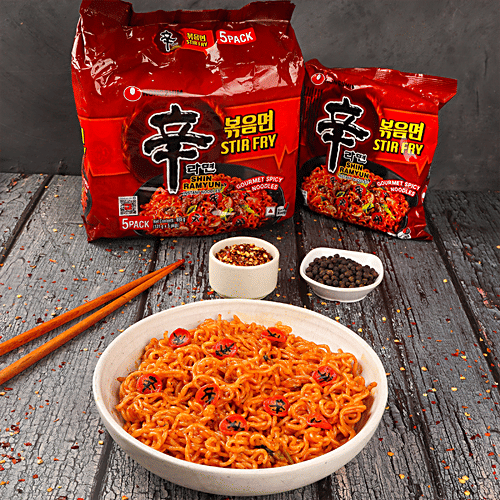 Buy NONGSHIM Shin Ramyun Stir Fry Noodles - Gourmet Spicy Online at ...