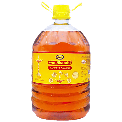 Buy Cycle Om Shanthi Pure Jasmine Puja Oil - Blend Of 5 Puja Oils, For ...