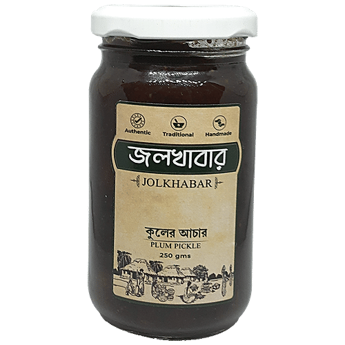 Buy JOLKHABAR Plum Pickle/Kuler Aachar - Handmade, Traditional ...