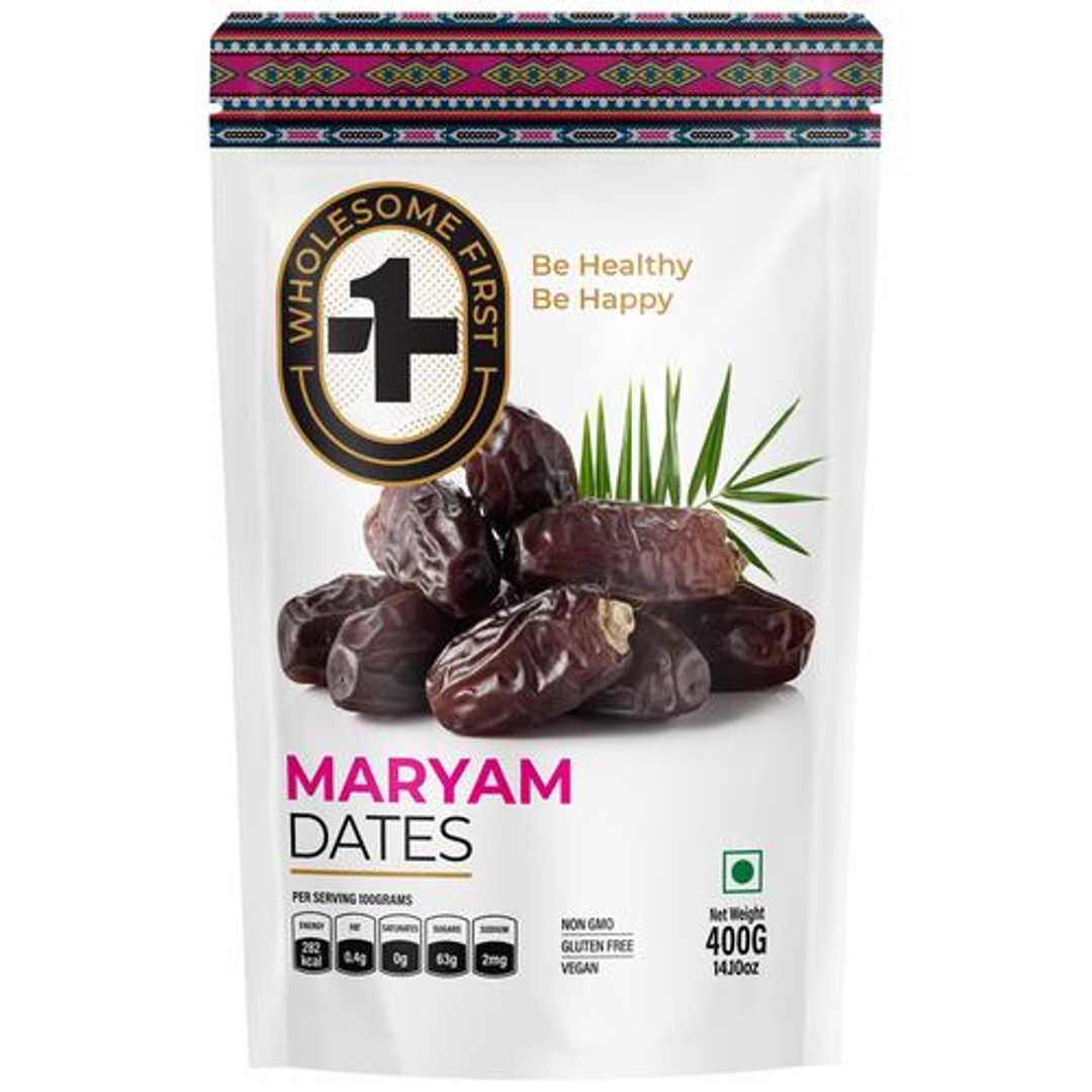 Buy Wholesome First Maryam Dates - Sugar-Free, Great For Diabetes ...