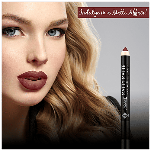 Buy Jaquline USA Matty Matte Lip Crayon - Creamy Texture, Glides ...