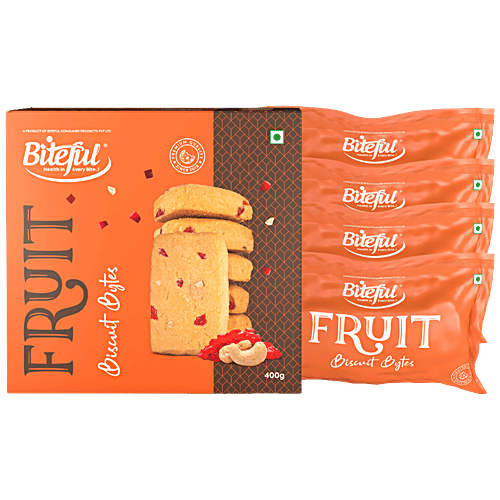 Buy BITEFUL Fruit Biscuit Bytes - Sweet, Healthy, Perfect Snack Online ...