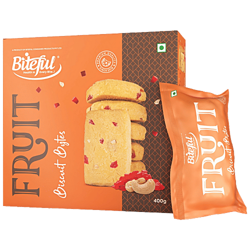 Buy BITEFUL Fruit Biscuit Bytes - Sweet, Healthy, Perfect Snack Online ...