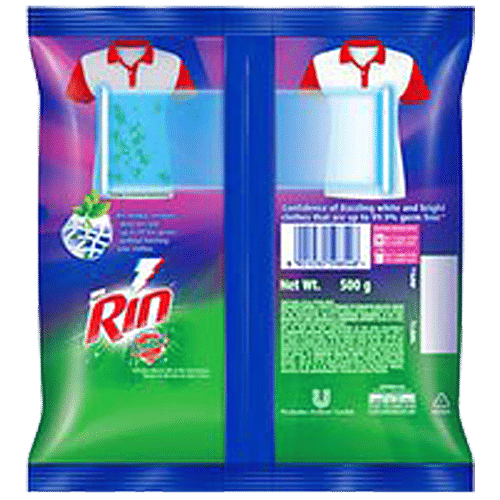 Buy Rin Antibac Detergent Powder - Neem, Removes Tough Stains, Kills 99 ...