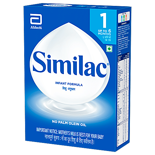 Buy Similac Infant Formula - Stage 1, Upto 6 Months, Easy Digestion ...