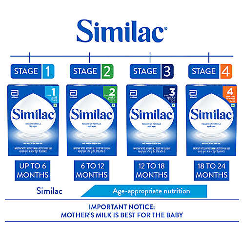Buy Similac Infant Formula - Stage 3, Upto 12 Months, Easy Digestion ...