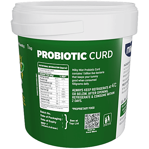 Buy Milky Mist Curd - Rich In Probiotics & Calcium, Thick, Creamy ...