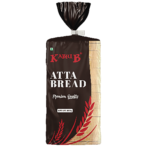 Buy KABHI B Double Roti - Whole Wheat Bread, High In Fiber Online at ...