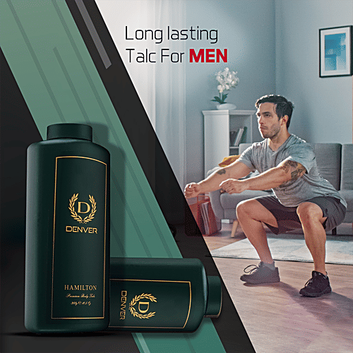 Buy Denver Hamilton Premium Body Talc - Long-Lasting Fragrance Online ...
