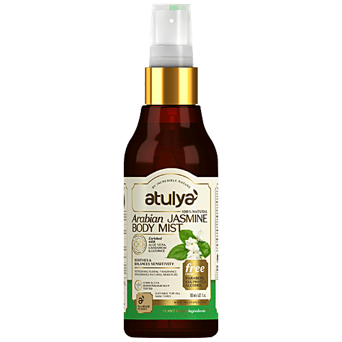 Buy Atulya Arabian Jasmine Body Mist - With Aloe Vera, Refreshing ...