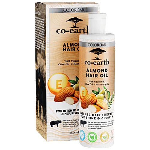 Buy ColorBar Co-Earth Almond Hair Oil - For Intense Moisture ...