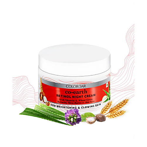 Buy ColorBar Co-Earth Retinol Night Cream - For Brightening & Glowing ...