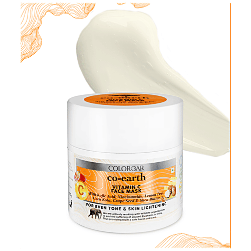 Buy ColorBar Co-Earth Vitamin C Face Mask - For Even Tone & Skin ...