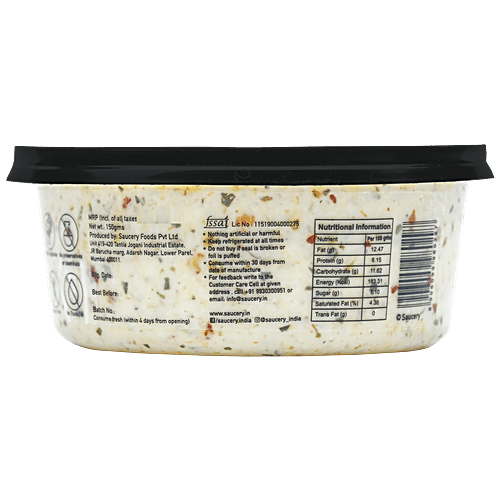 Buy Saucery Roasted Garlic & Chilli Dip - Fresh Ingredients, Creamy ...