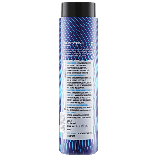 Buy Wild Stone Activ Freshness Talcum Powder - For Men, Longlasting ...