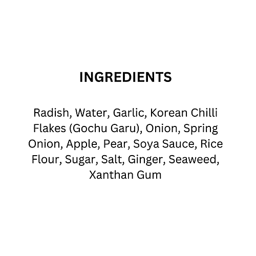 Buy Bombucha Radish Kimchi - Fermented Kkakdugi, Raw & Vegan, Without ...