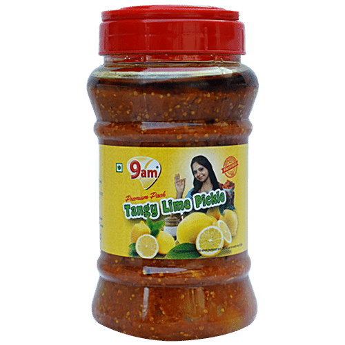 Buy 9 AM Lime Pickle - Sweet & Tangy Flavour Online at Best Price of Rs ...