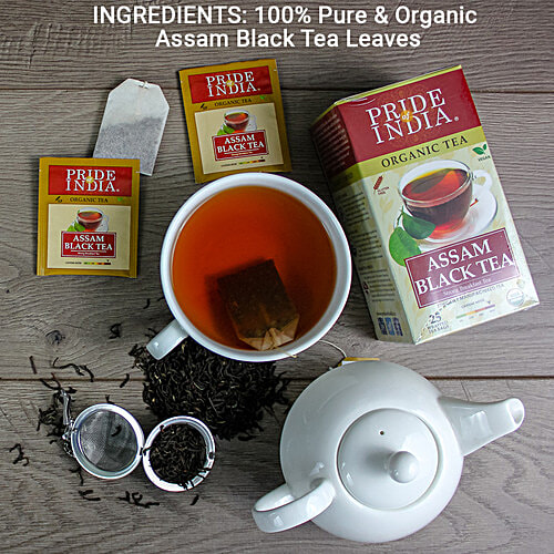 Buy Pride Of India Assam Black Tea For Strong Breakfast - Ethically ...