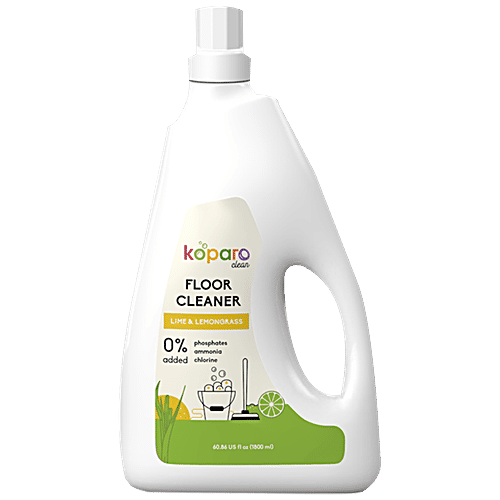 Buy Koparo Clean Floor Cleaner - Lime & Lemongrass, Non-Toxic, No ...