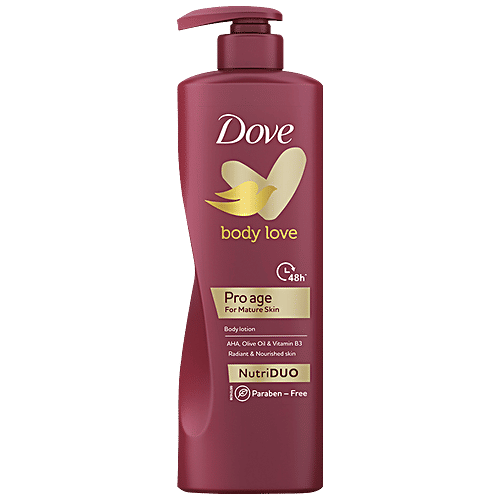 Buy Dove Body Love Pro Age Body Lotion - For Mature Skin, Paraben Free ...