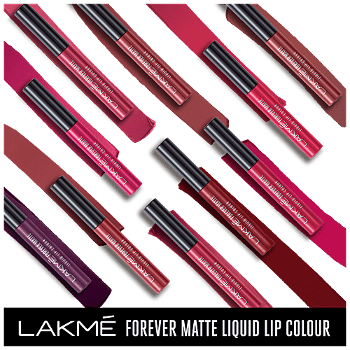 Buy Lakme Forever Matte Liquid Lip Colour - Lightweight & Comfortable Online at Best Price of Rs ...